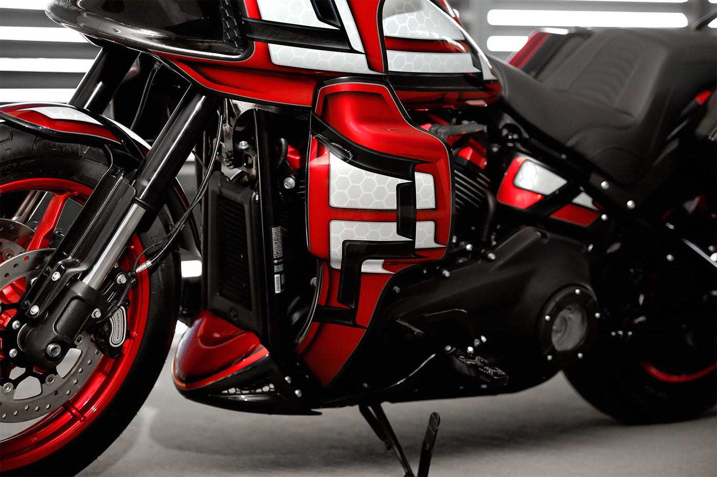 Inception Series Bolt On FXR Style Clubstyle Fairing for Softail ...