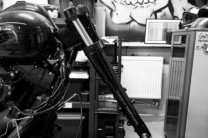 Triple Tree for Harley Davidson Touring 1997-2013 models – Tommy&Sons